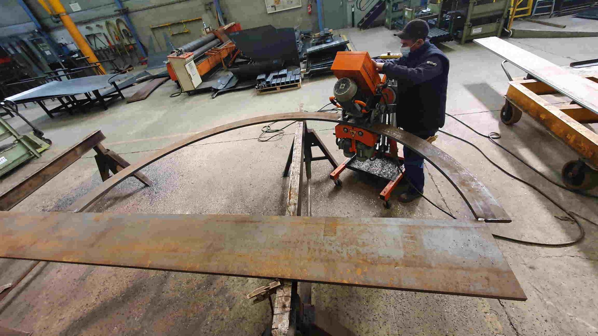 Chanfreins sur rayons en usinage sur un acier S355. - MP PLUS